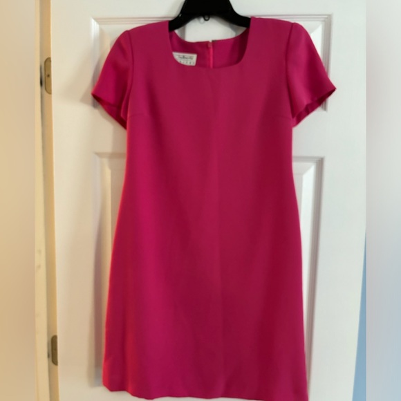 Talbots | Dresses | Talbots Petites Pink Dress | Poshmark